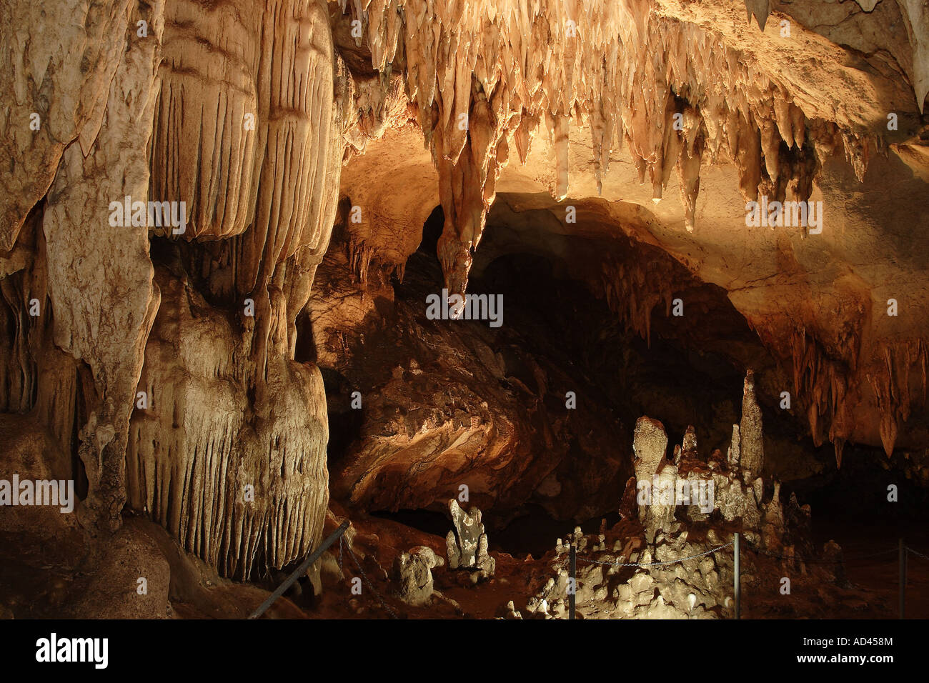 Lava tube, stalactite cave near Kanchanaburi, Thailand Stock Photo - Alamy