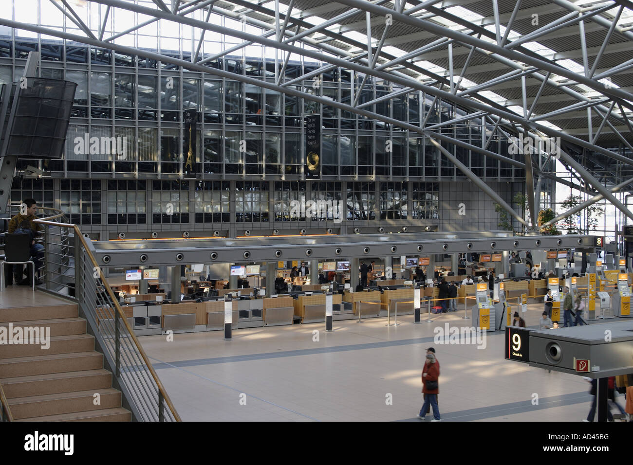 Hamburg airport terminals hi-res stock photography and images - Alamy