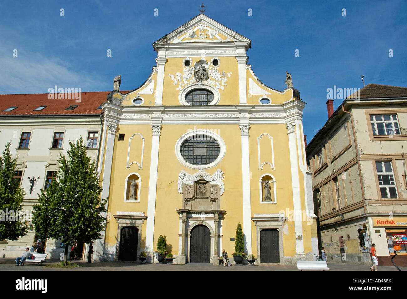 Franciscan church, Kosice, Slovakia, Slovak Republic Stock Photo - Alamy