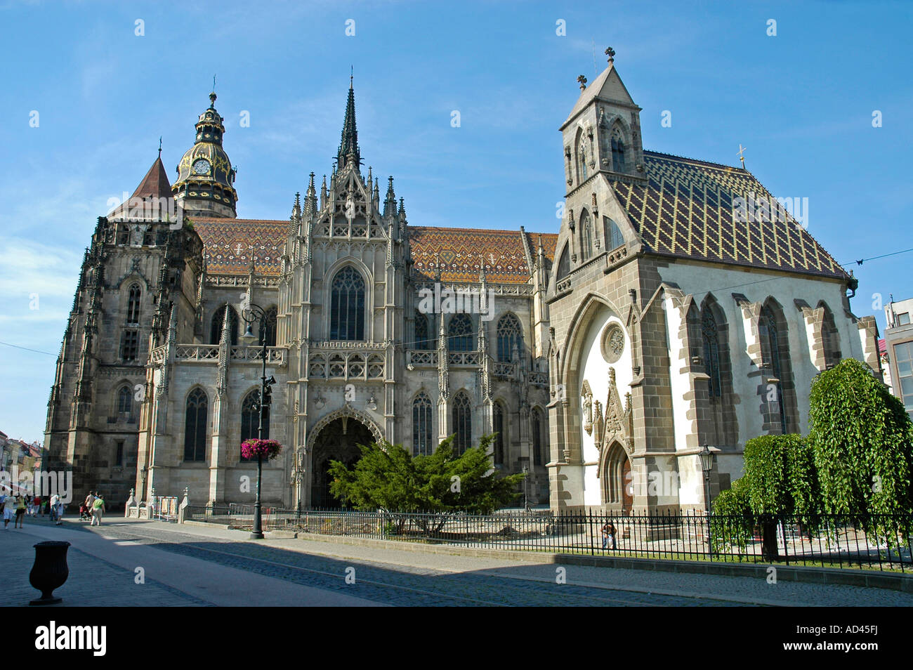 St. Michael's Chapel and St. Elisabeth Cathedral, Kosice, Slovakia ...