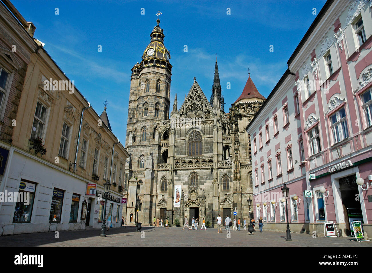 St. Elisabeth Cathedral, Kosice, Slovakia, Slovak Republic Stock Photo ...