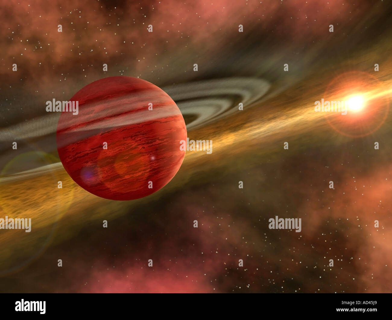 Planet forming disc hi-res stock photography and images - Alamy