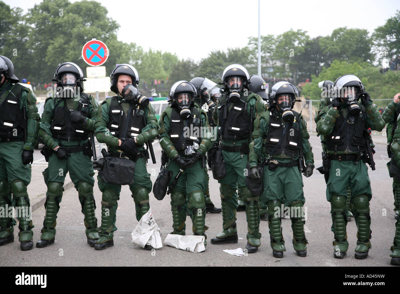 Riot police officer wearing hi-res stock photography and images - Alamy