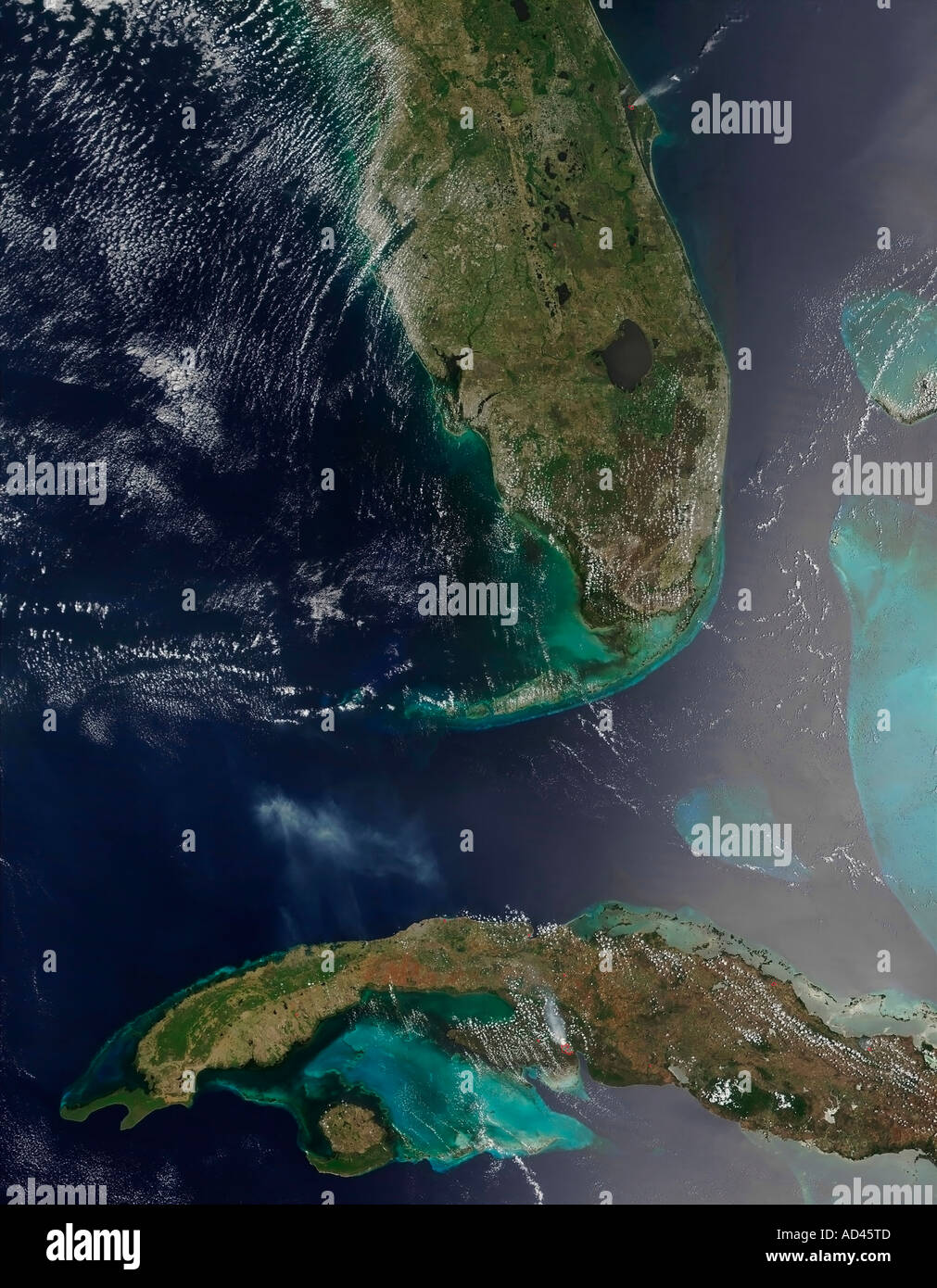 Florida and cuba from space hi-res stock photography and images - Alamy