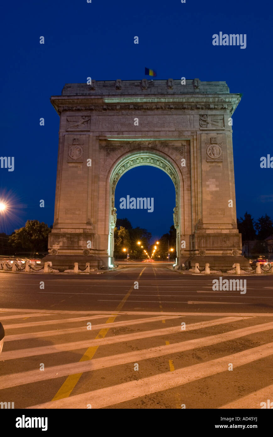Arch de Triomphe, Bucharest, Romania Stock Photo - Alamy