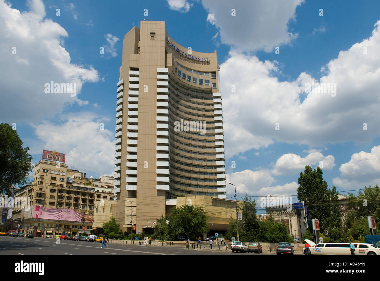 Hotel Interconti, Bucharest, Romania Stock Photo - Alamy
