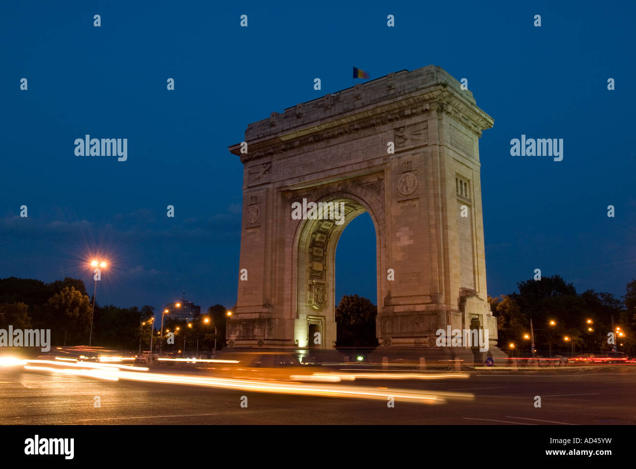 Arch de Triomphe, Bucharest, Romania Stock Photo - Alamy
