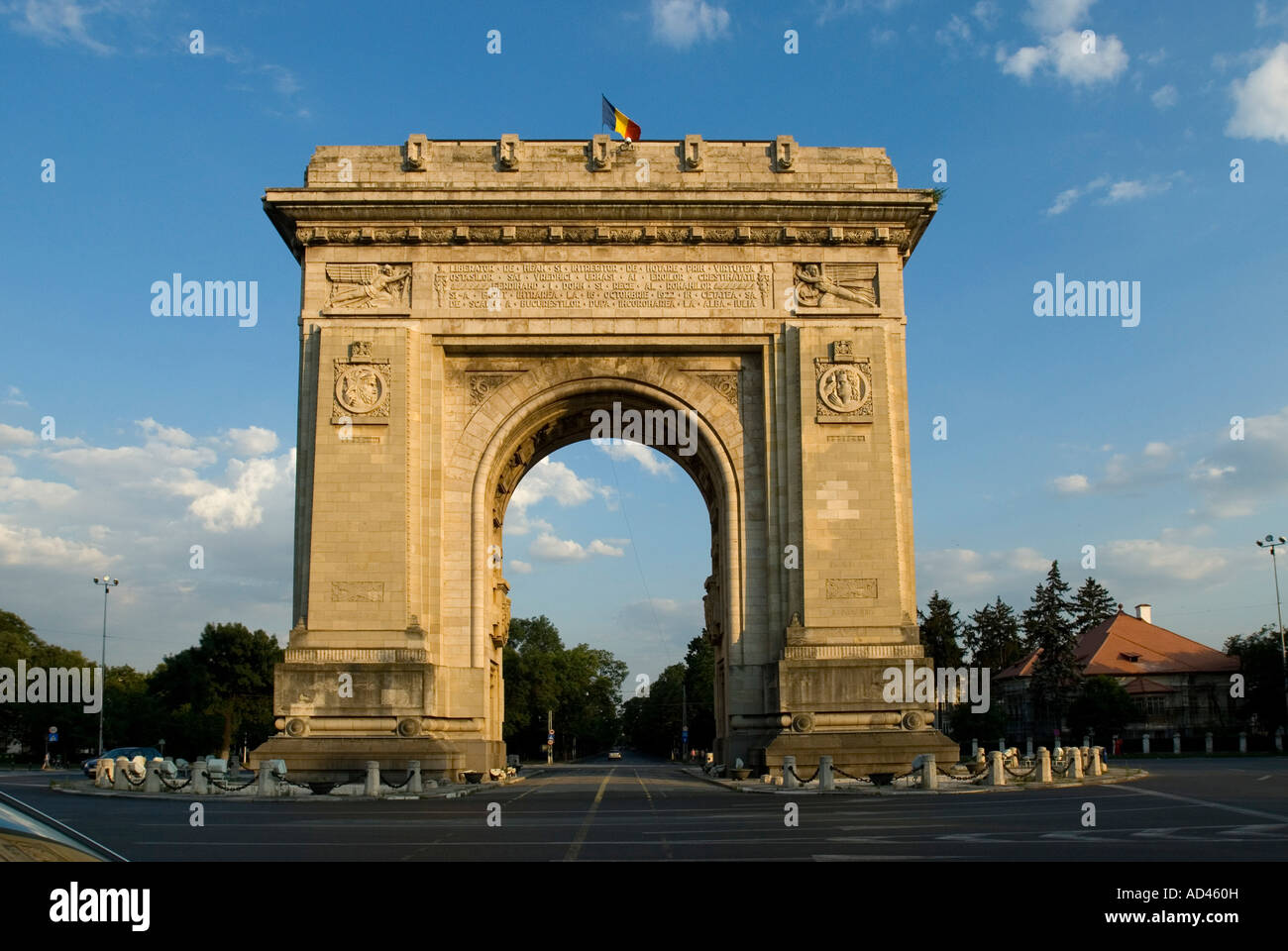 Arch de Triomphe, Bucharest, Romania Stock Photo - Alamy