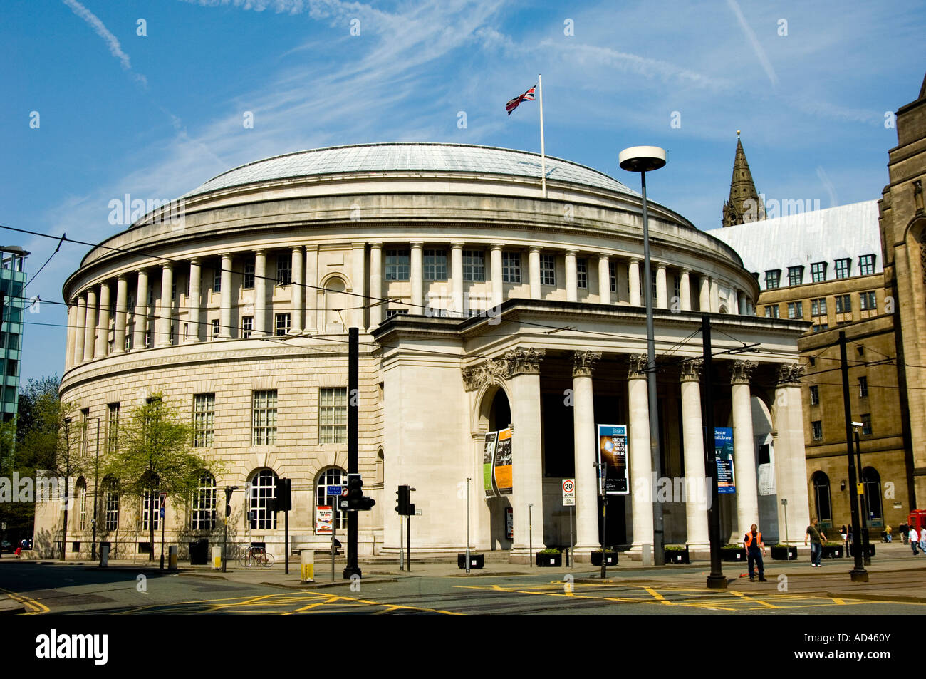 Manchester central library Stock Photo - Alamy