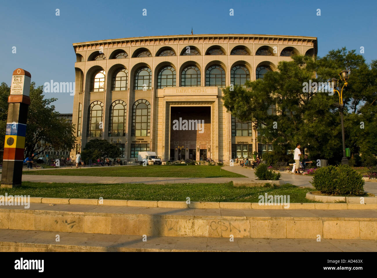 National Theatre, Bucharest, Romania Stock Photo - Alamy