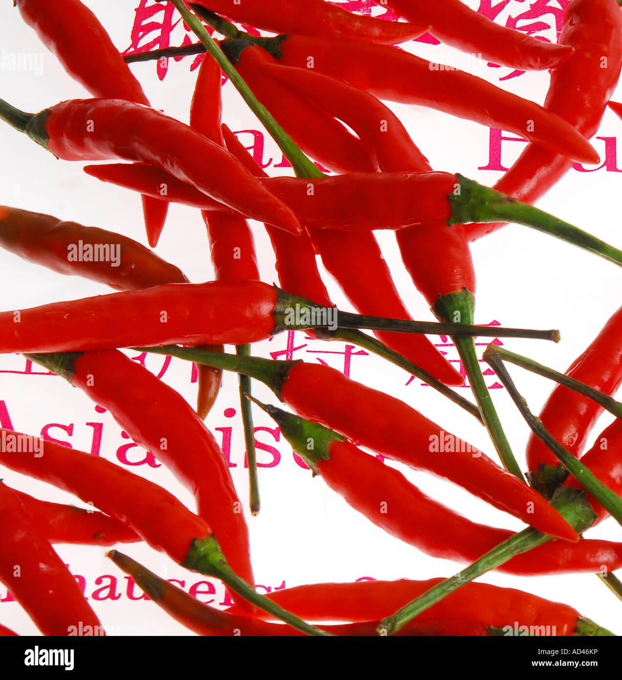 Many chili pods Stock Photo - Alamy