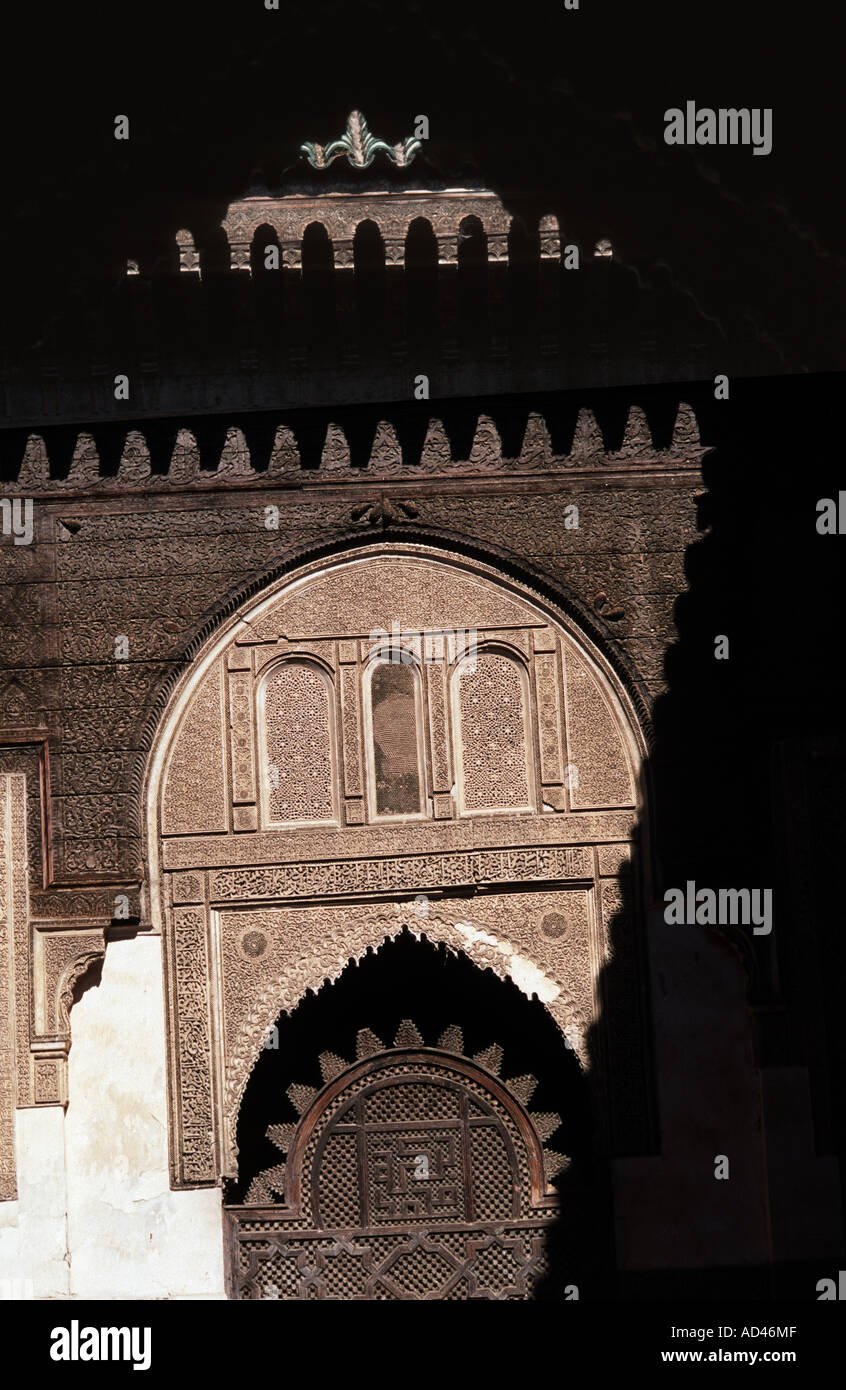 madrasa architecture muslim islamic religion detail Stock Photo - Alamy