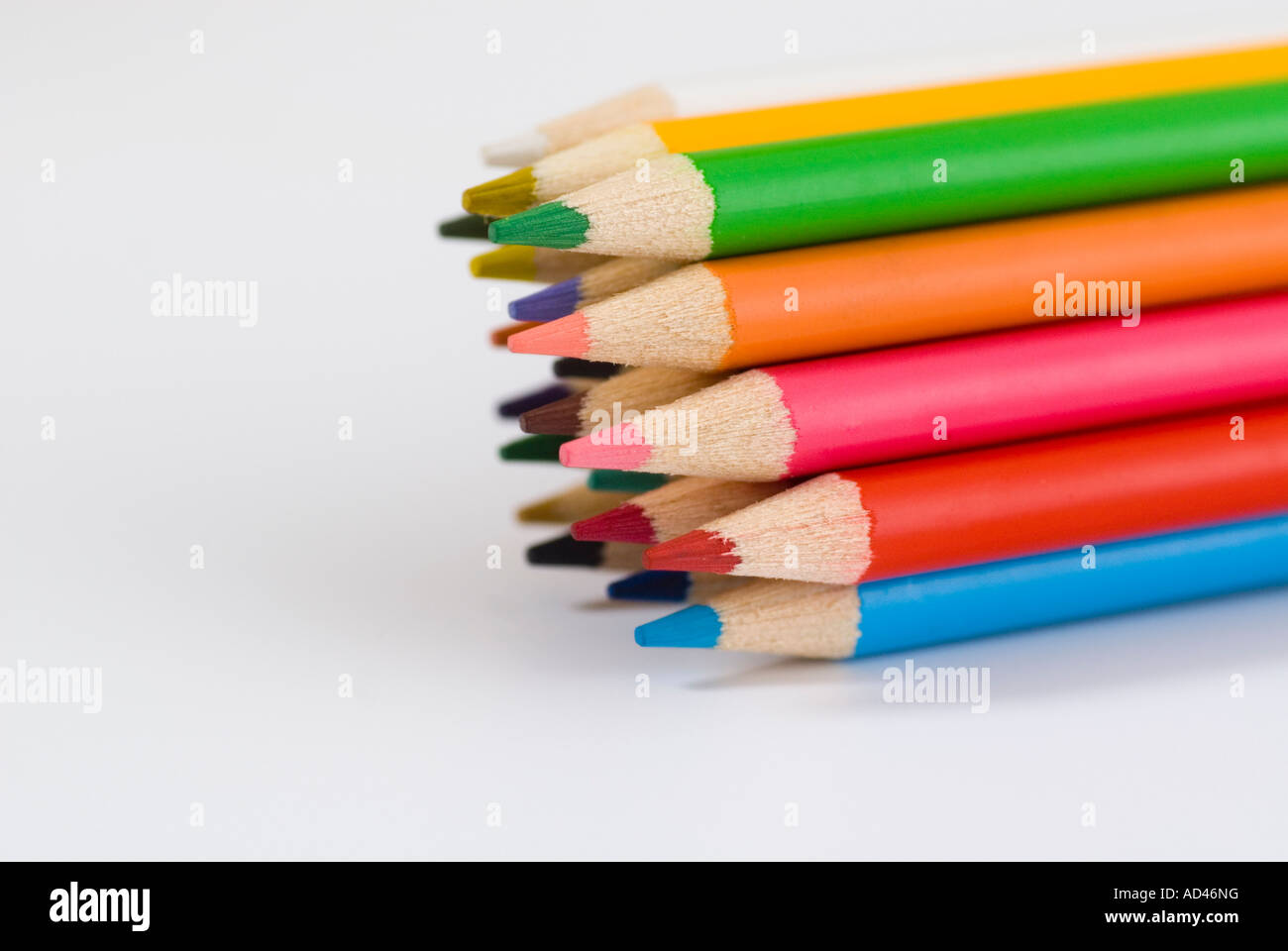 Colouring pencils stack hi-res stock photography and images - Alamy