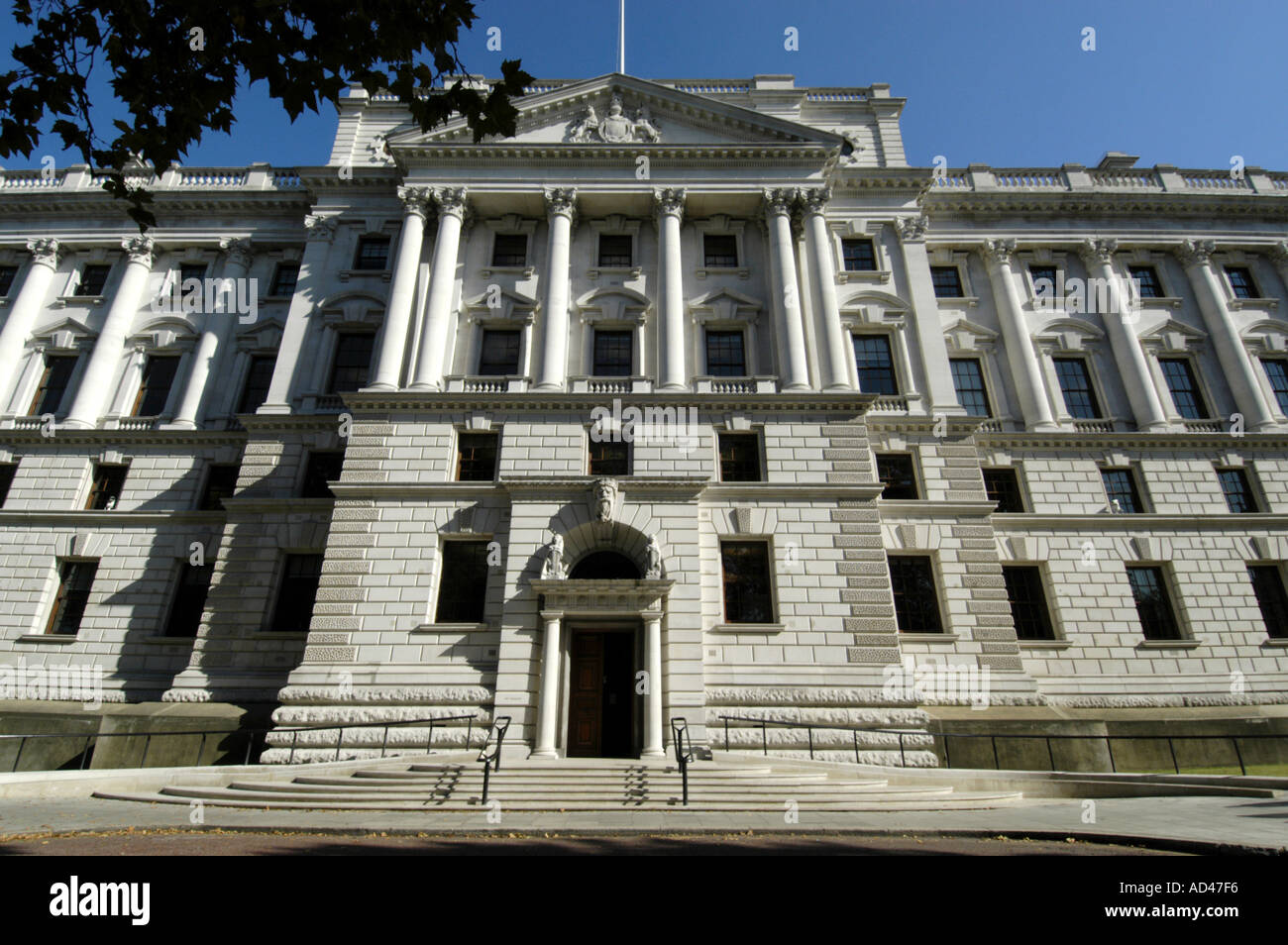 The Treasury London England UK Stock Photo - Alamy