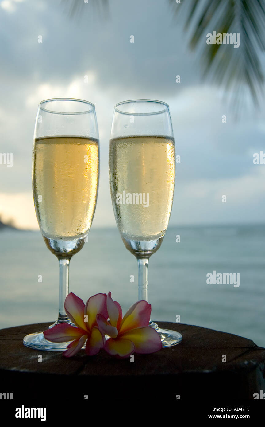 Champagne at Sunset darling Stock Photo - Alamy