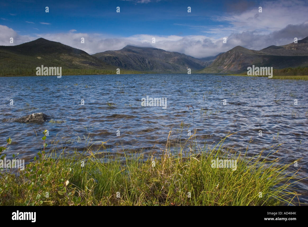 National Park "Jack London's lake", Magadan area, Eastern Siberia ...