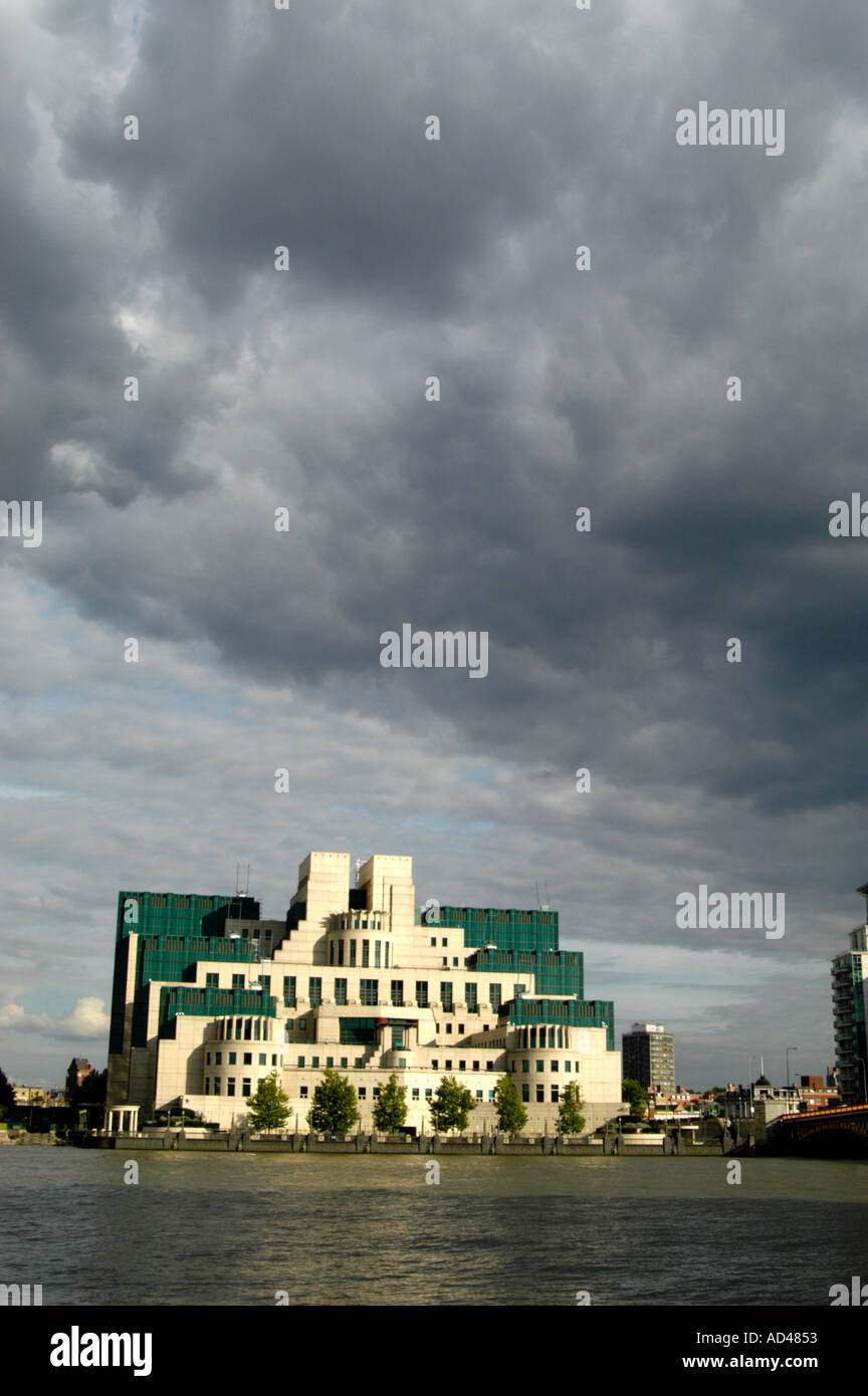 MI6 building, London England UK Stock Photo - Alamy