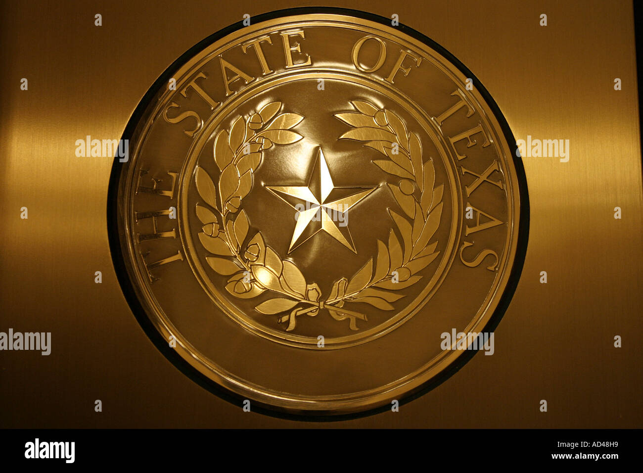 Seal of the State of texas Stock Photo - Alamy