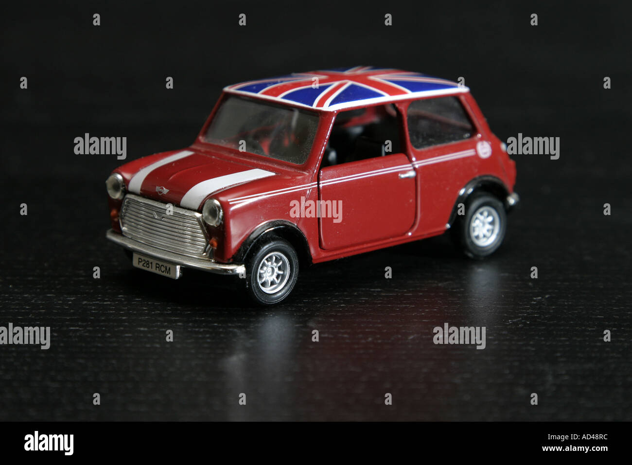 Scale Model of a Mini Cooper Stock Photo - Alamy