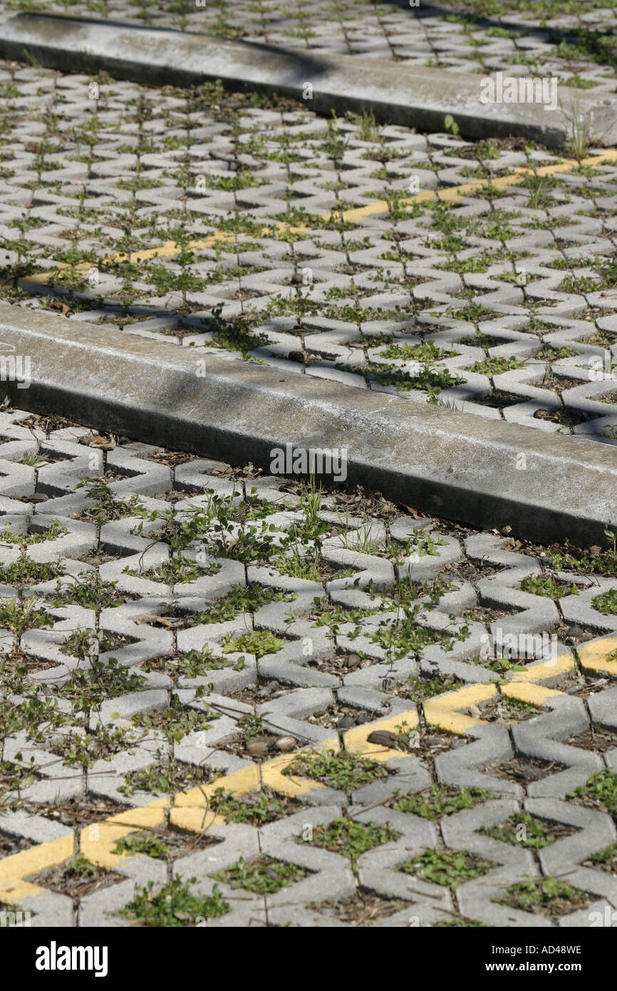 patterns in a parking lot Stock Photo - Alamy