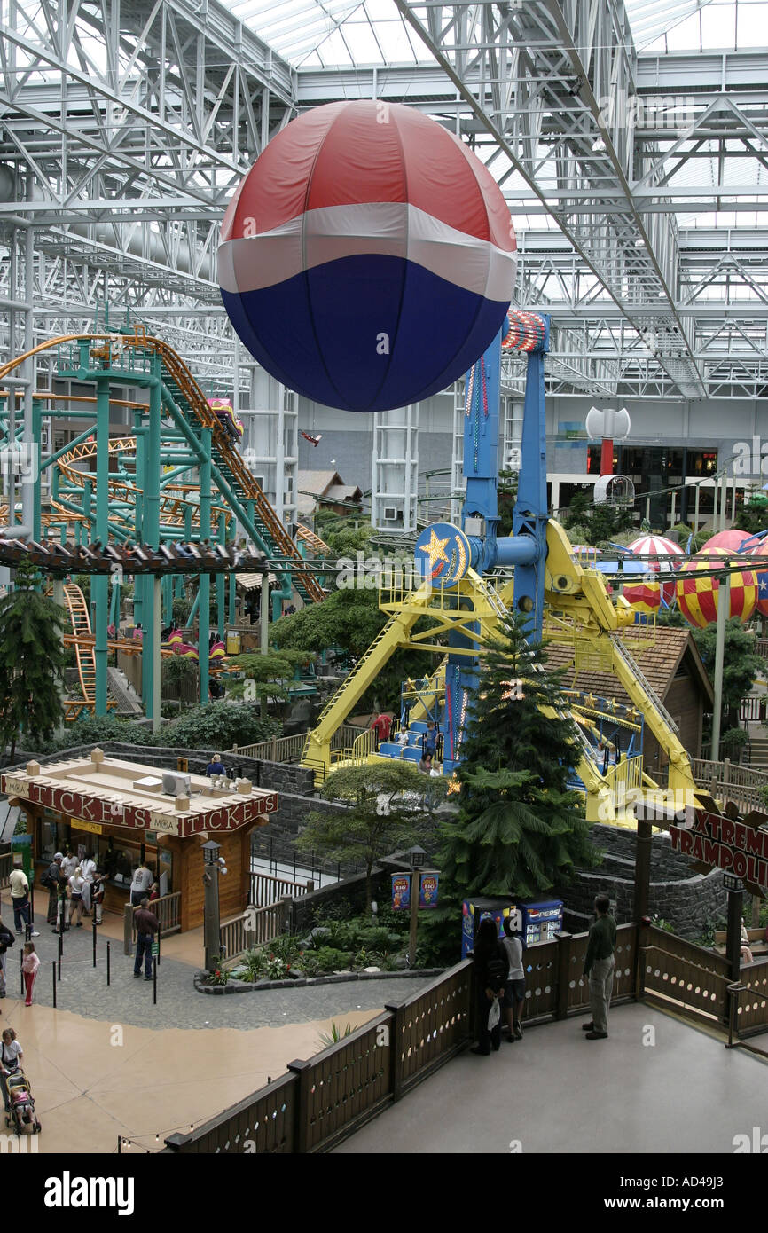 Rides at the Mall of America in Minneapolis Stock Photo - Alamy