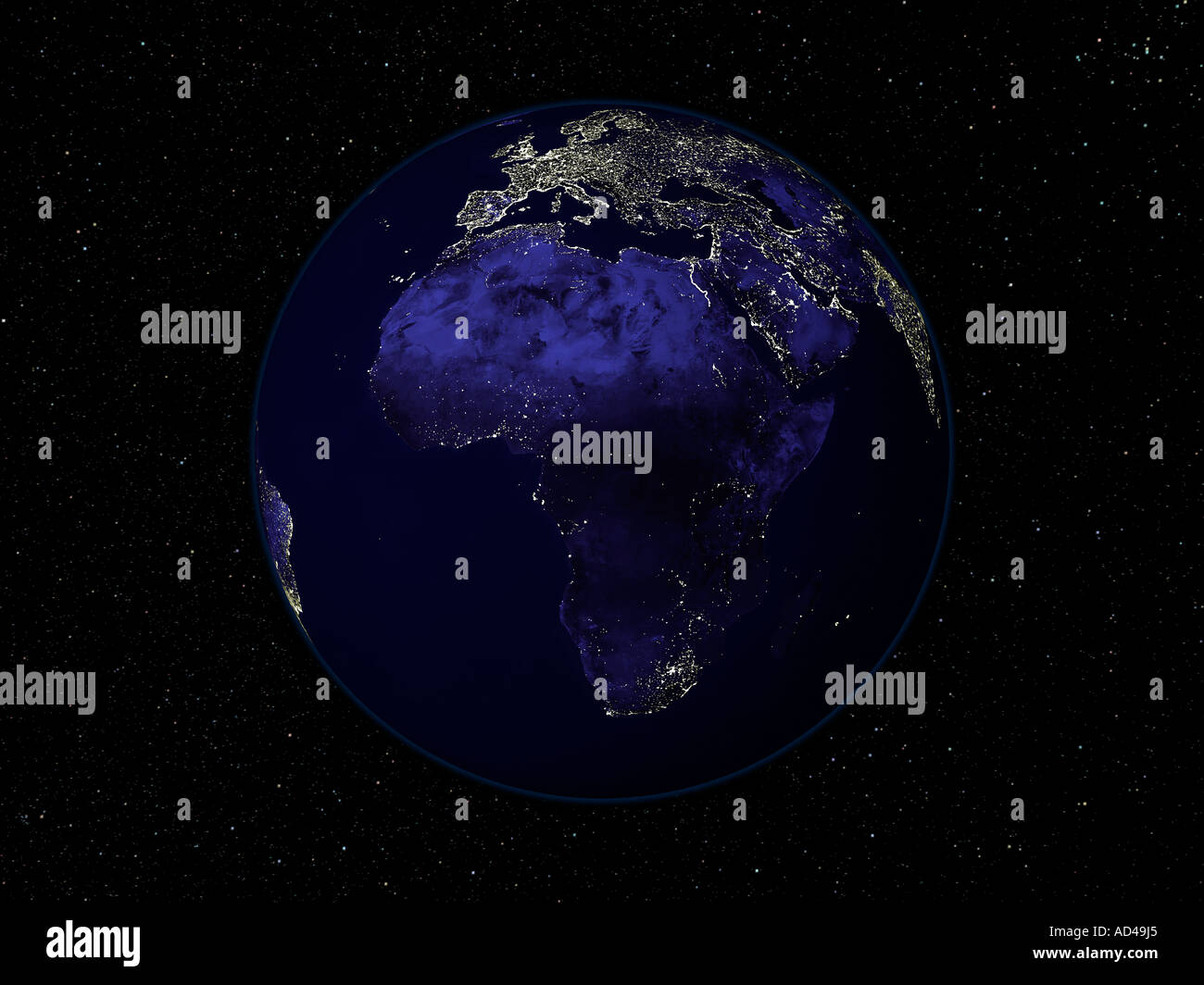 Nasa Lights Of The World