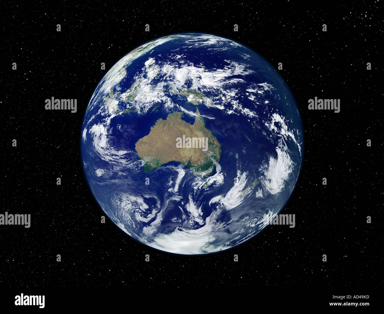 Earth space australia hi-res stock photography and images - Alamy