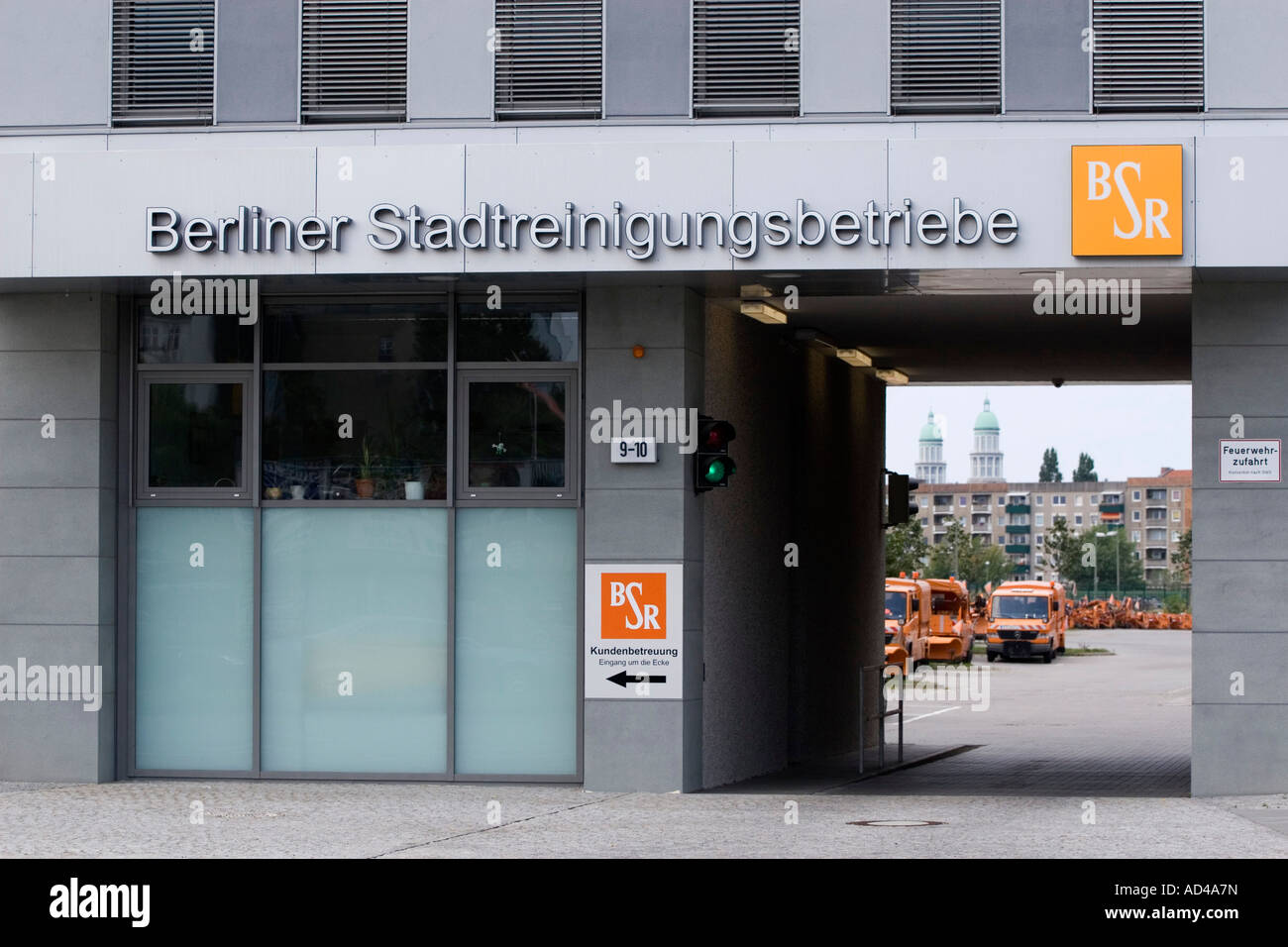 Building of the BSR, Berlin, Germany Stock Photo - Alamy