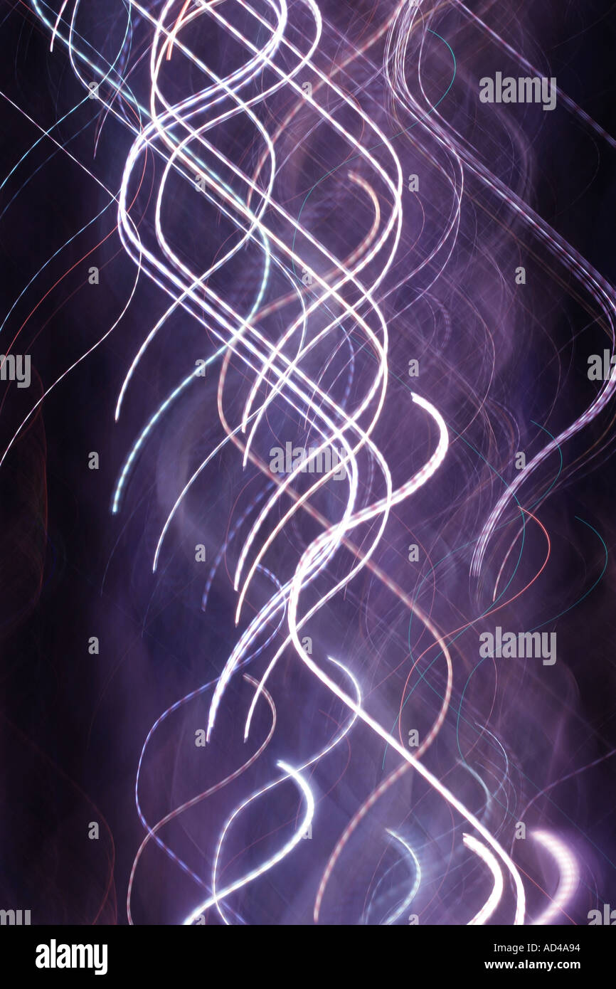 Light abstract of electric zap flow like blue pattern Stock Photo - Alamy