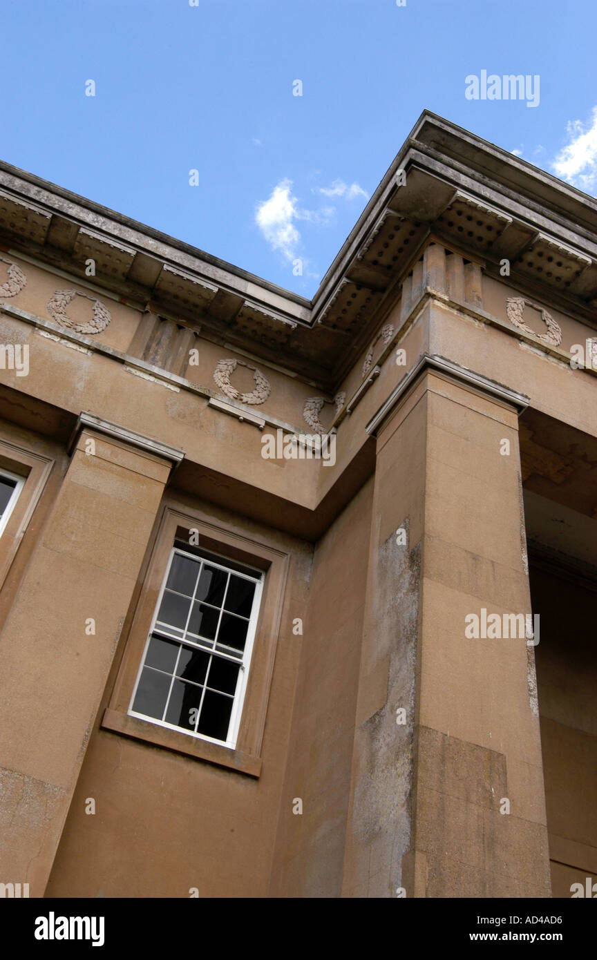 Detail of old mansion house Stock Photo - Alamy