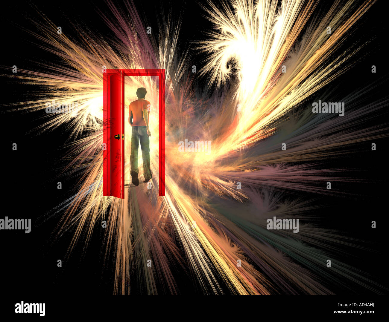 Doorway to adventure Stock Photo - Alamy