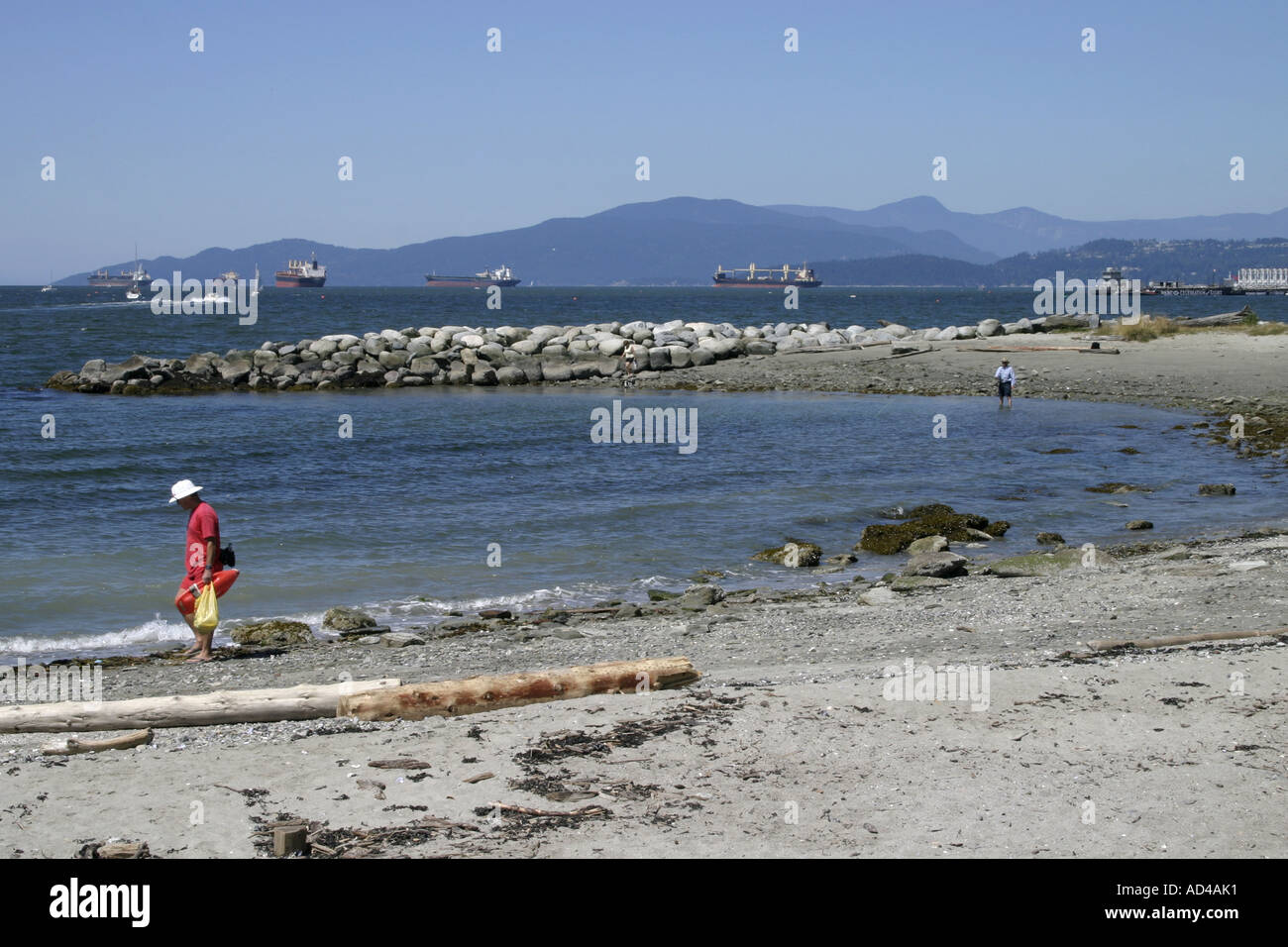 First Beach in Vancouver, BC Stock Photo - Alamy