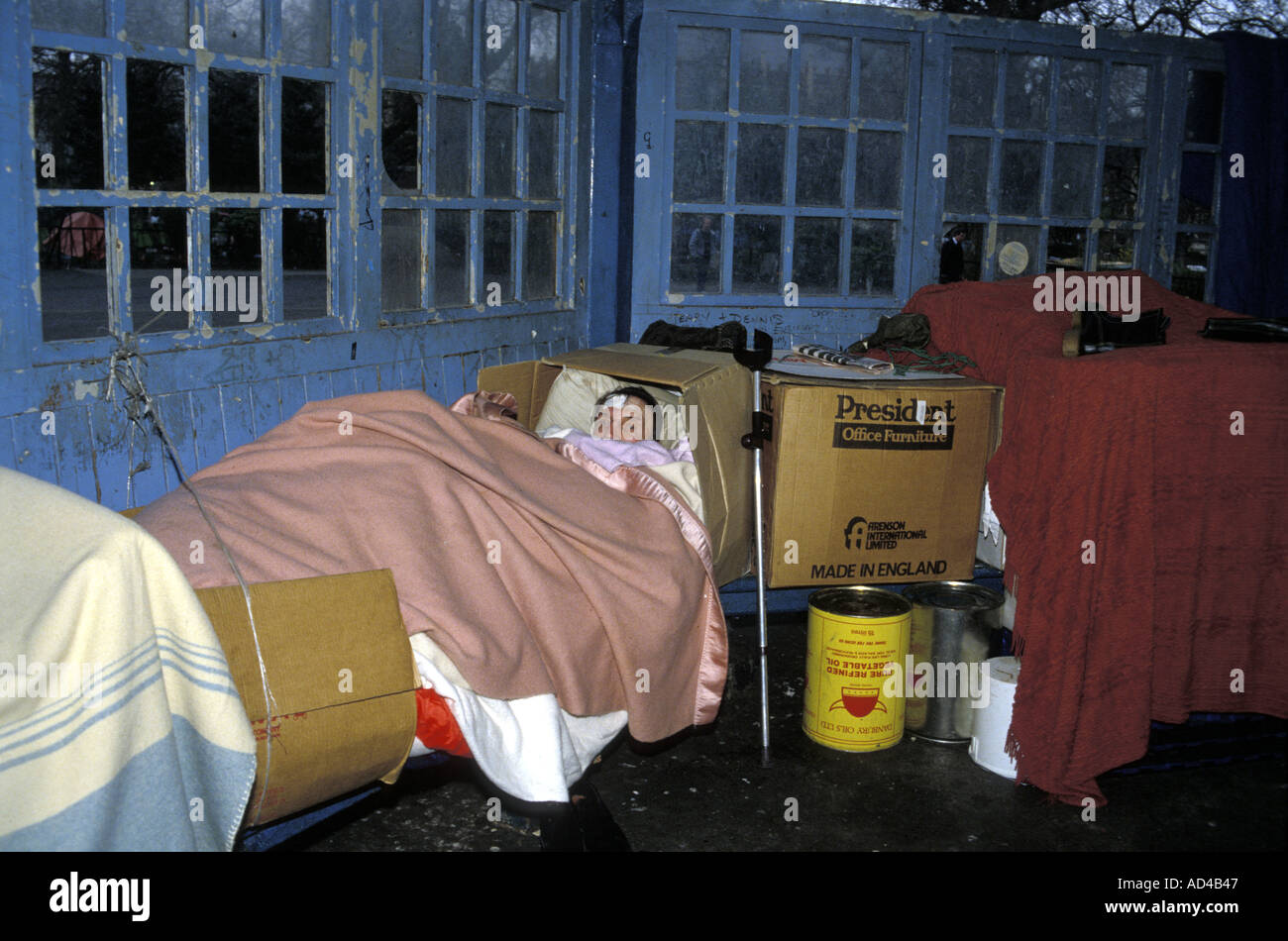 UK HOMELESS PEOPLE LONDON Stock Photo - Alamy