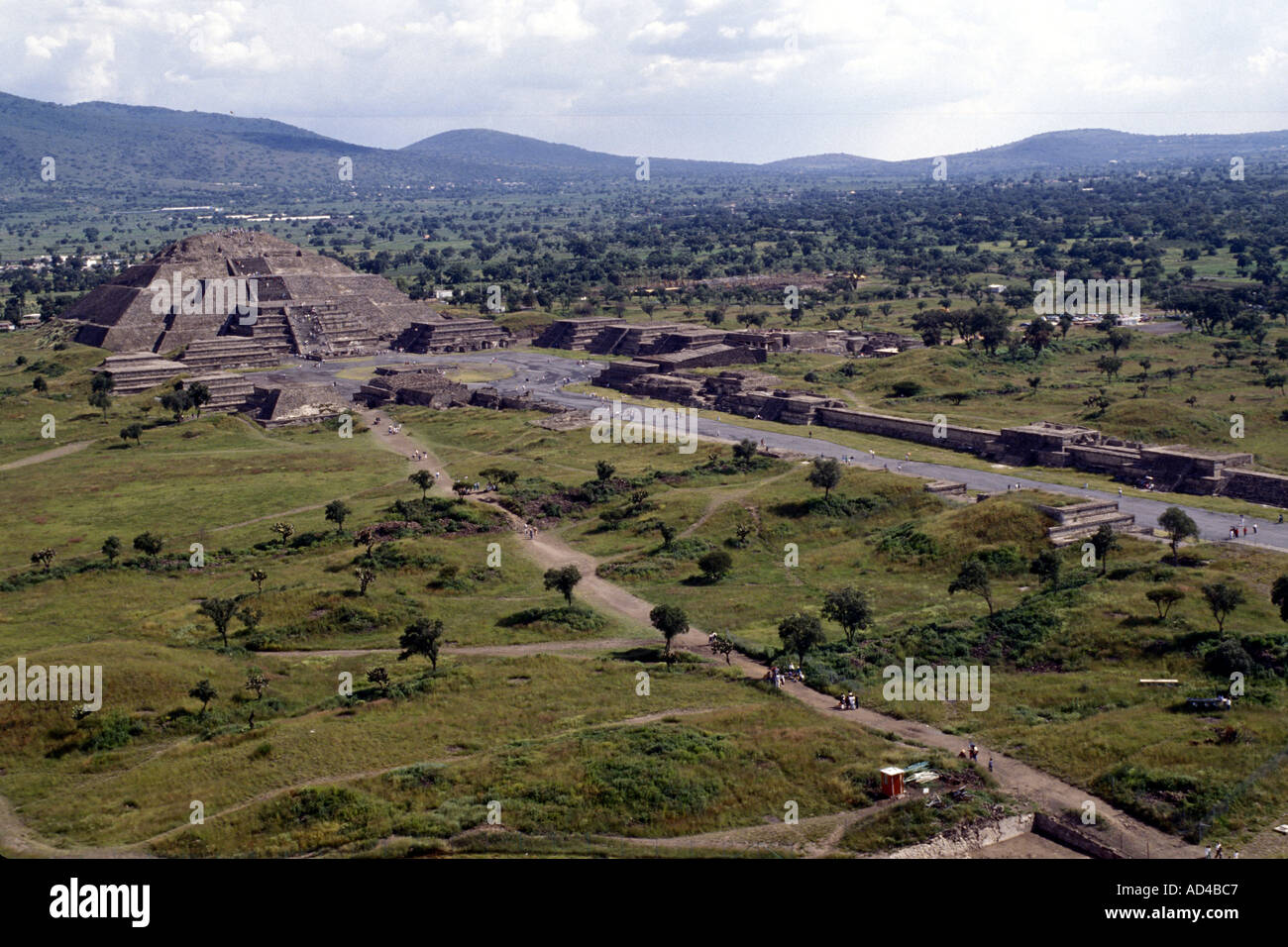 MEXICO ARCHEOLOGICAL SITE OF TEOTIHUACAN VALLEY OF MEXICO Stock Photo ...