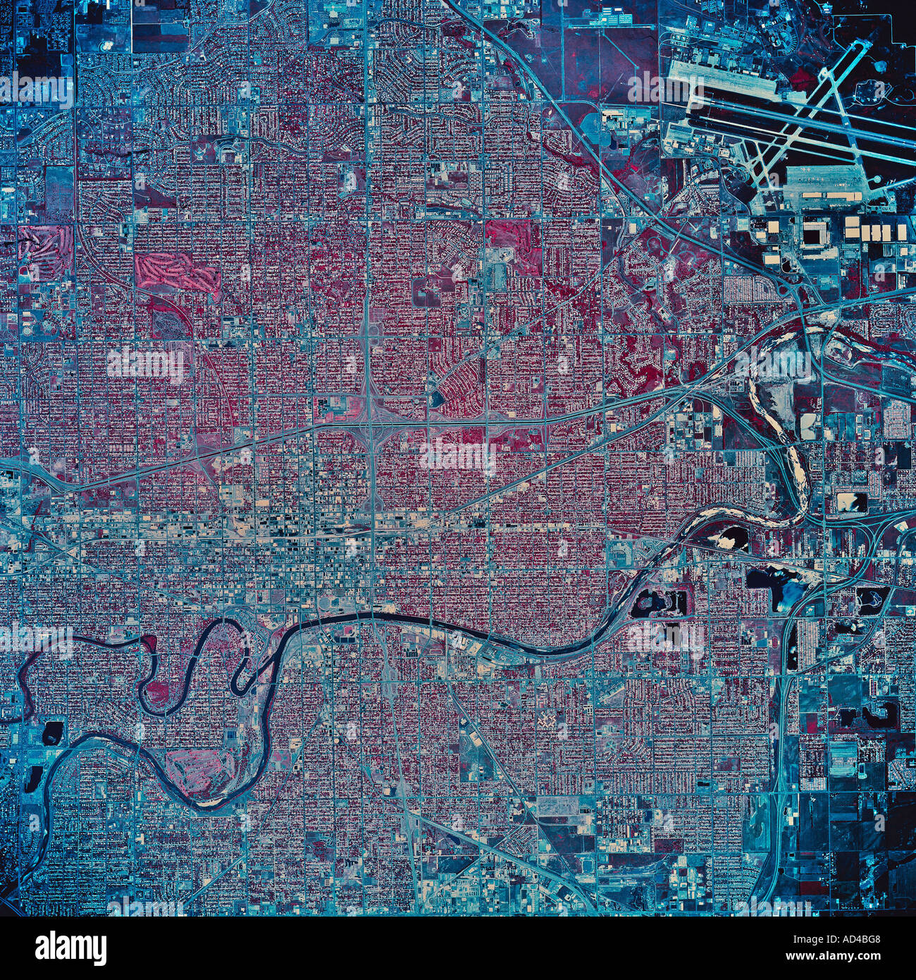 Wichita kansas view hi-res stock photography and images - Alamy