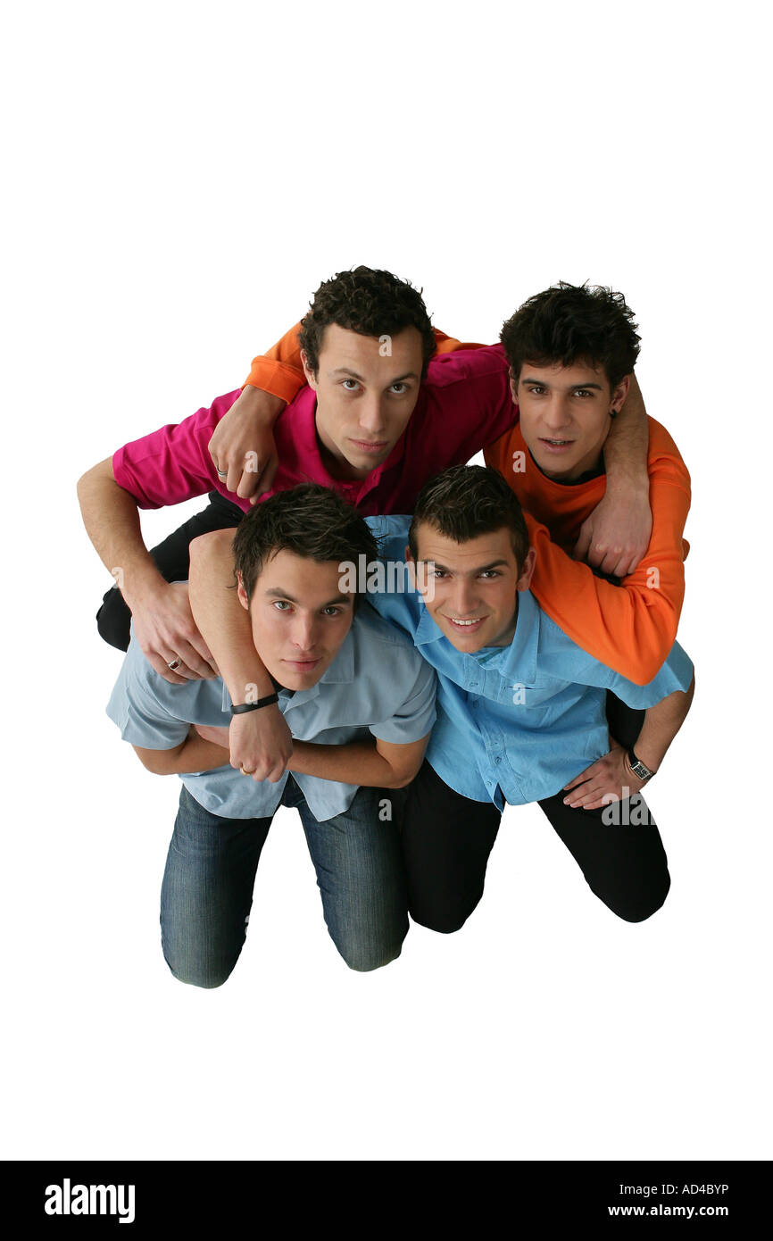 Group of men Stock Photo - Alamy