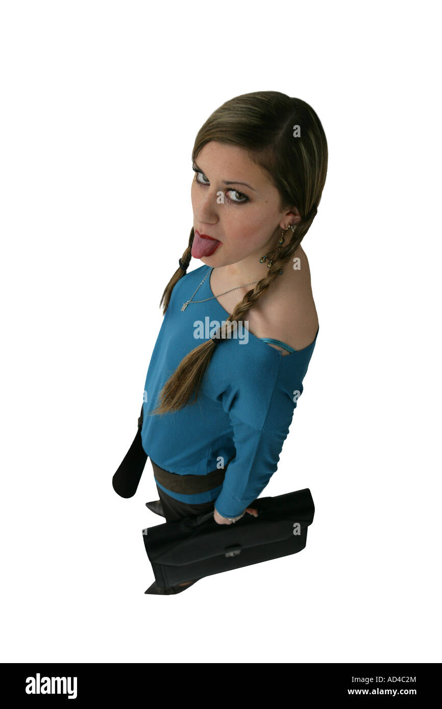 Wry face Cut Out Stock Images & Pictures - Alamy