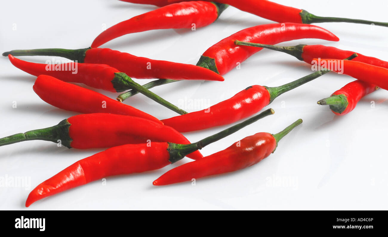 Many chili pods Stock Photo - Alamy