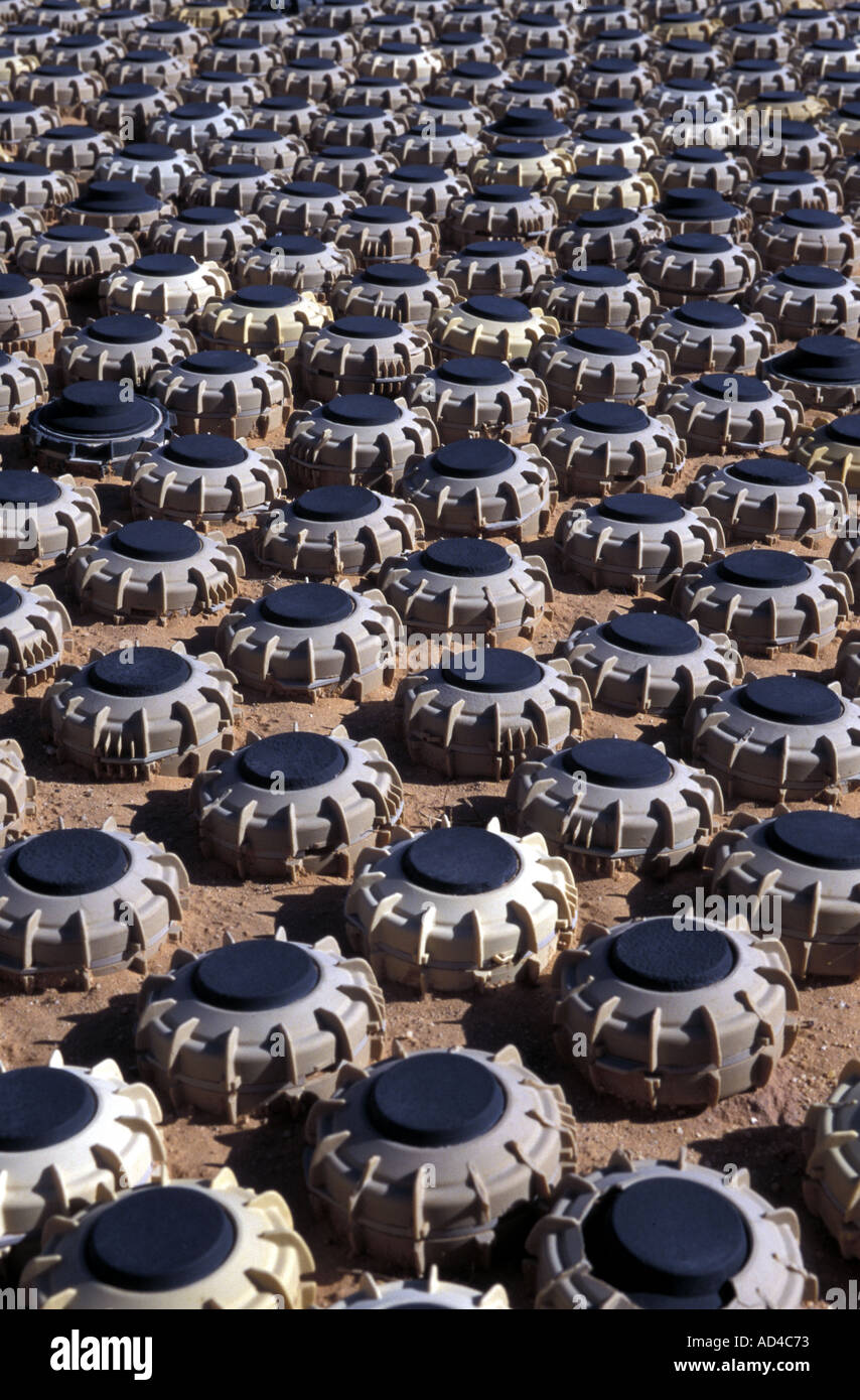 WESTERN SAHARA LANDMINES CAPTURED FROM THE MORROCAN ARMY DISPLAYED AT ...