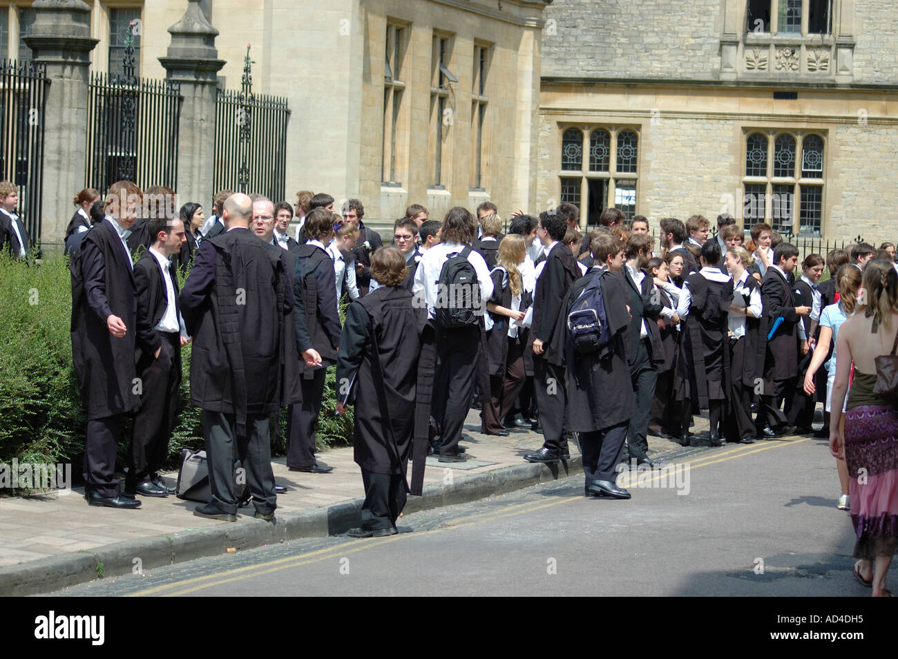 Oxford University students Stock Photo - Alamy