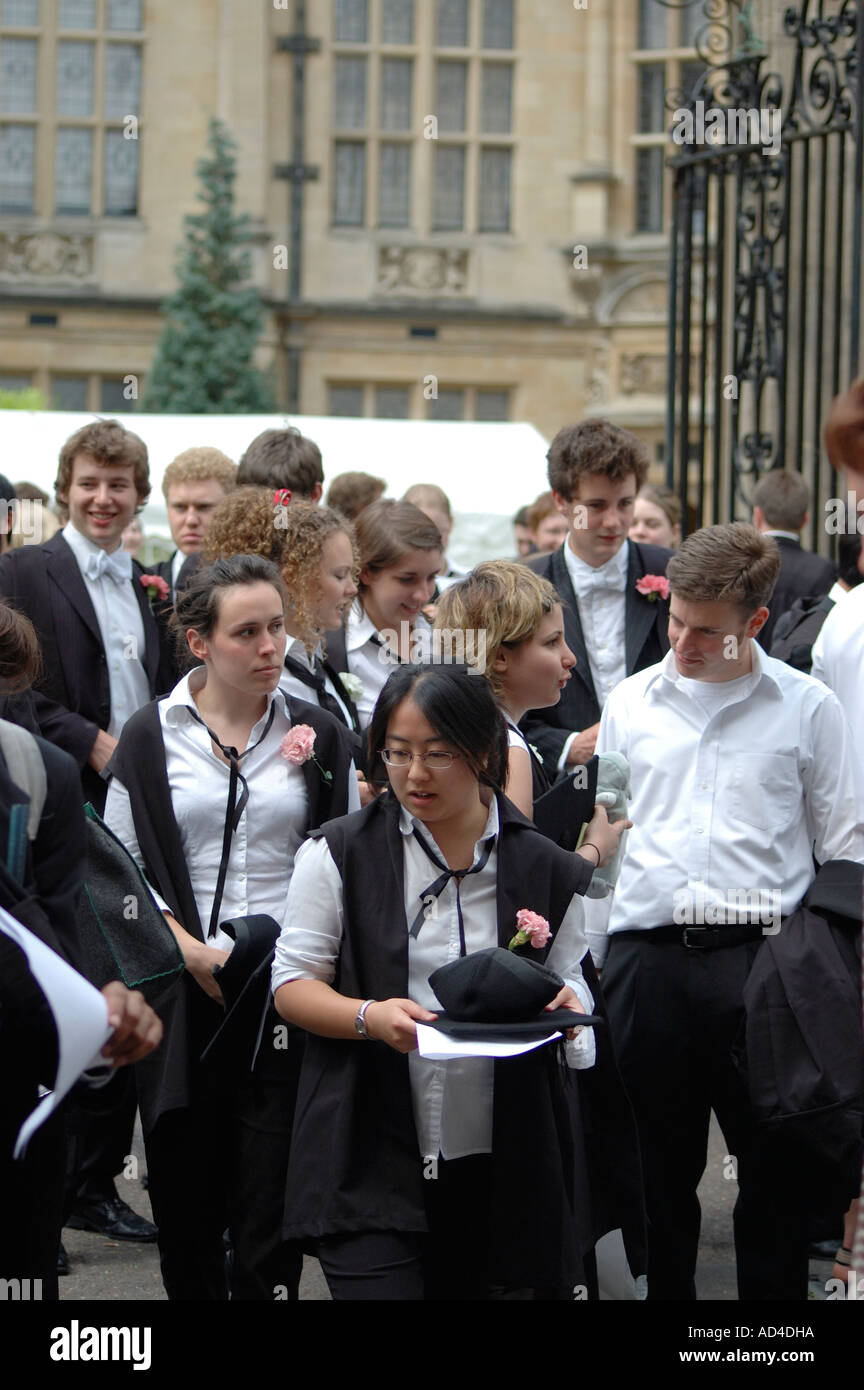 Oxford University student Stock Photo - Alamy