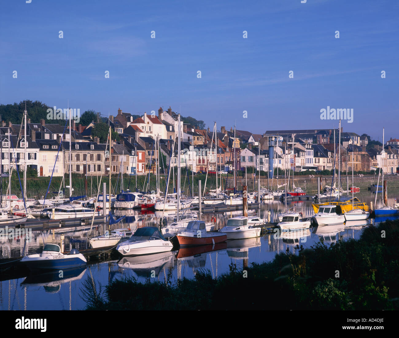 St Valery sur Somme Picardy France Stock Photo - Alamy