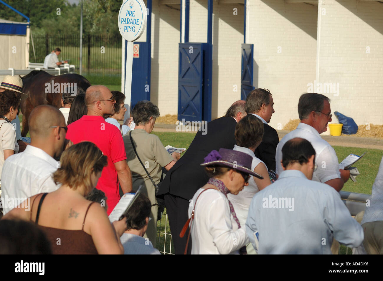 Pre parade ring hi-res stock photography and images - Alamy