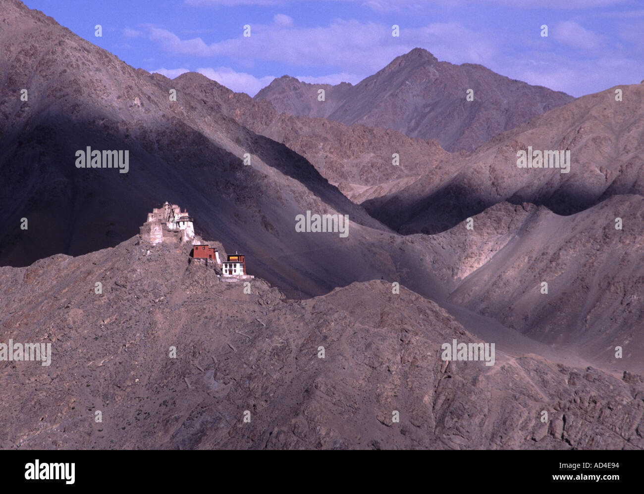 Gompa above Leh Ladakh India Stock Photo - Alamy