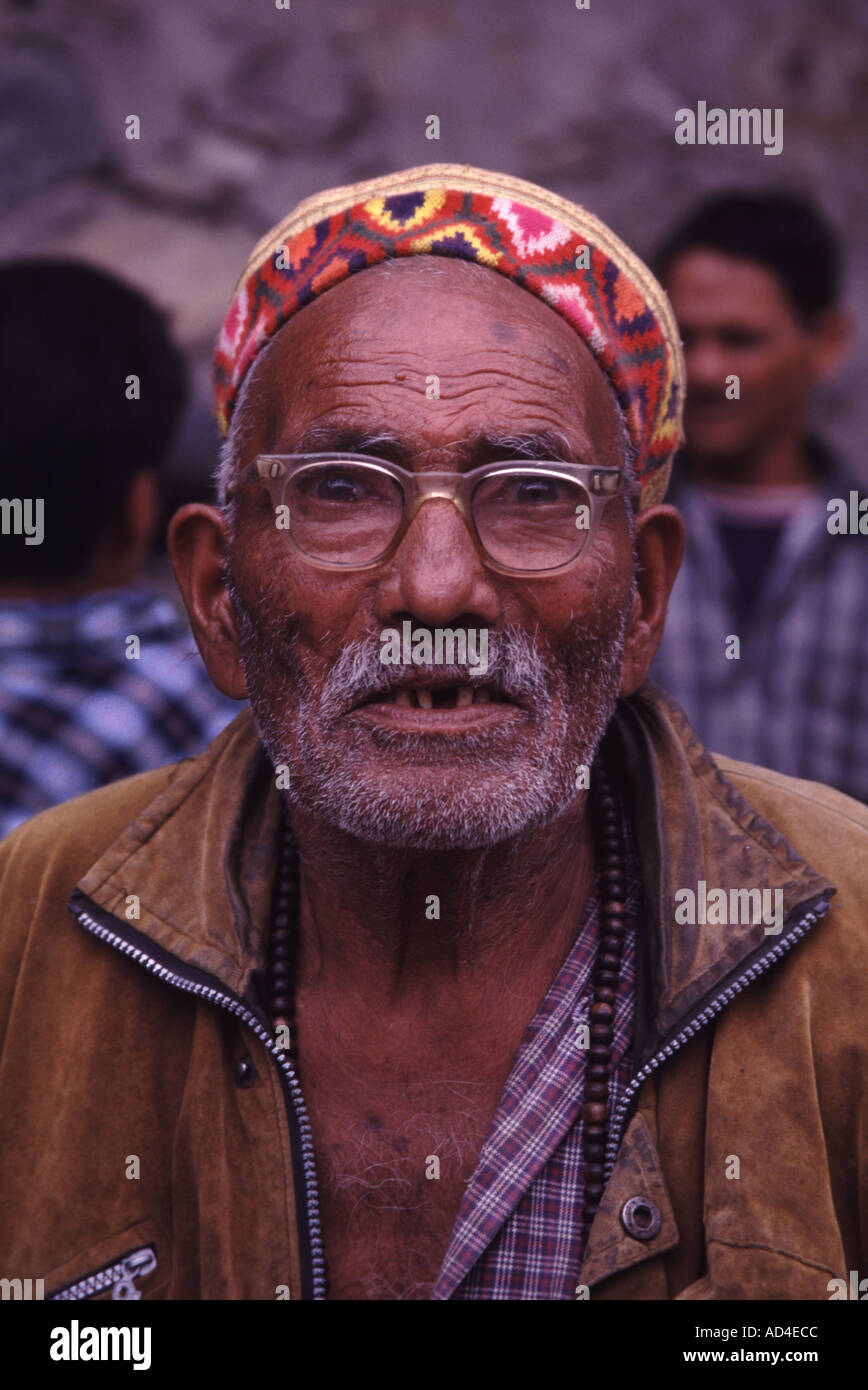 Kullu man Spiti Valley Ladakh India Stock Photo - Alamy