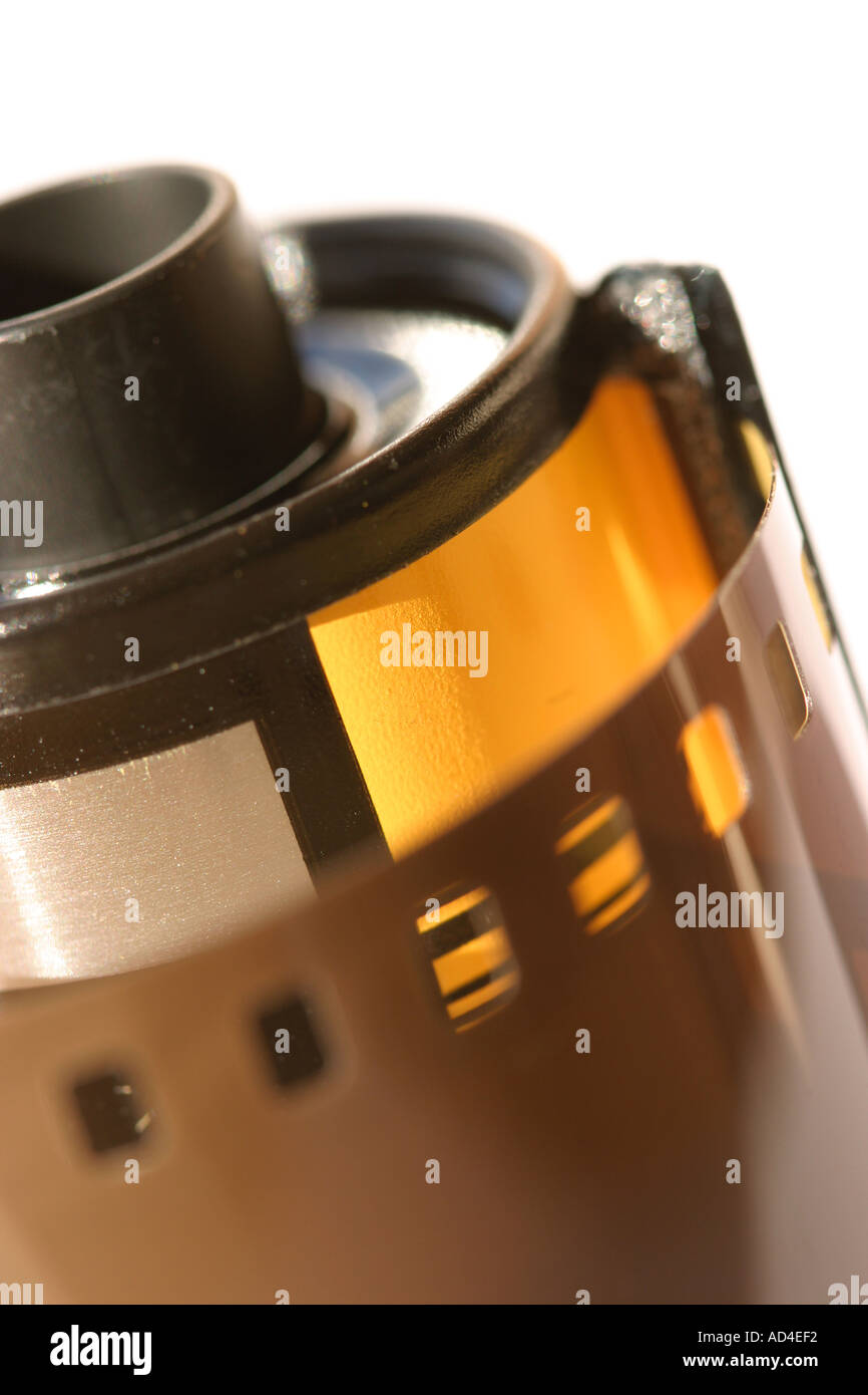 Roll of 35mm film Stock Photo - Alamy