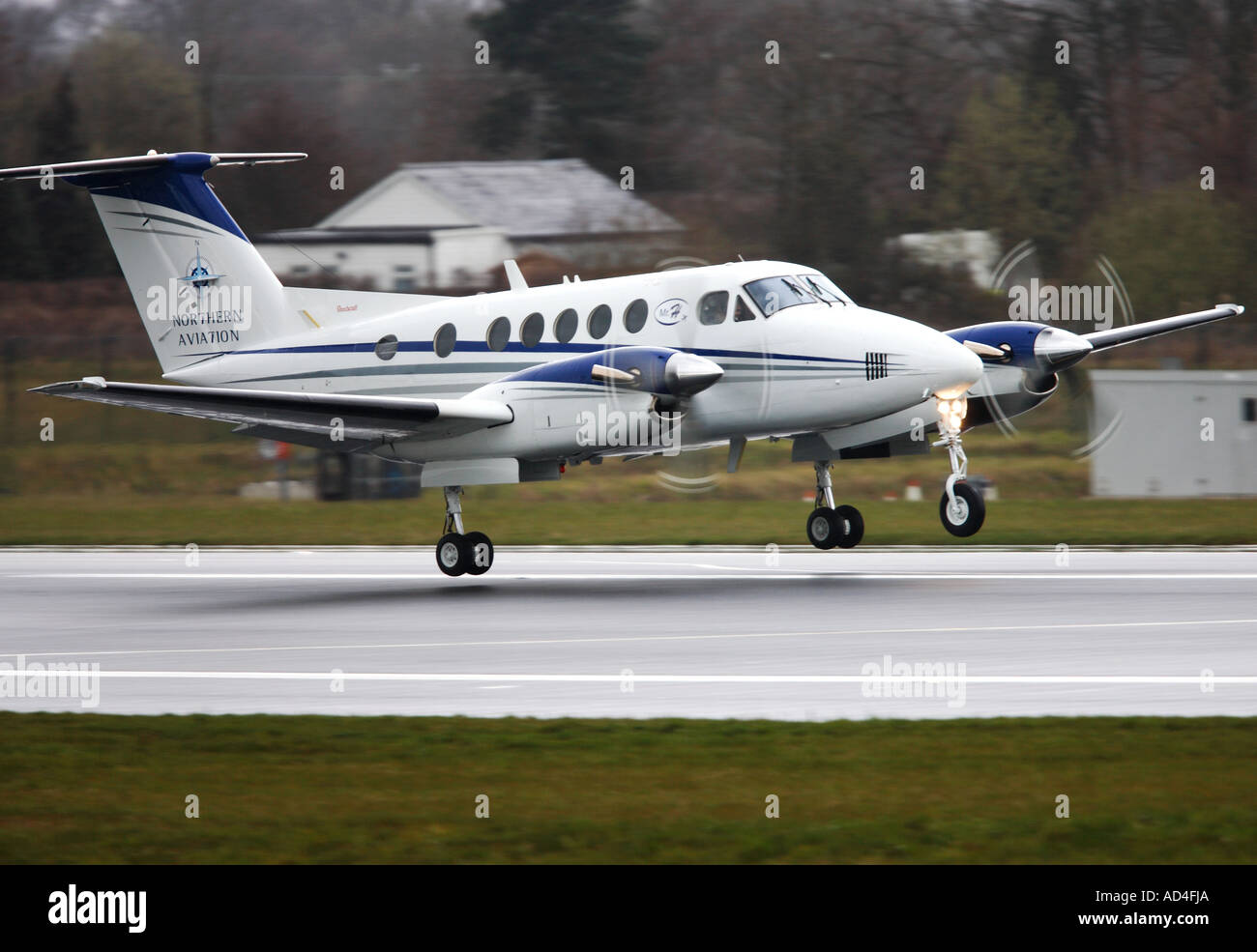 Business jet Aviation at MAN Manchester Stock Photo - Alamy