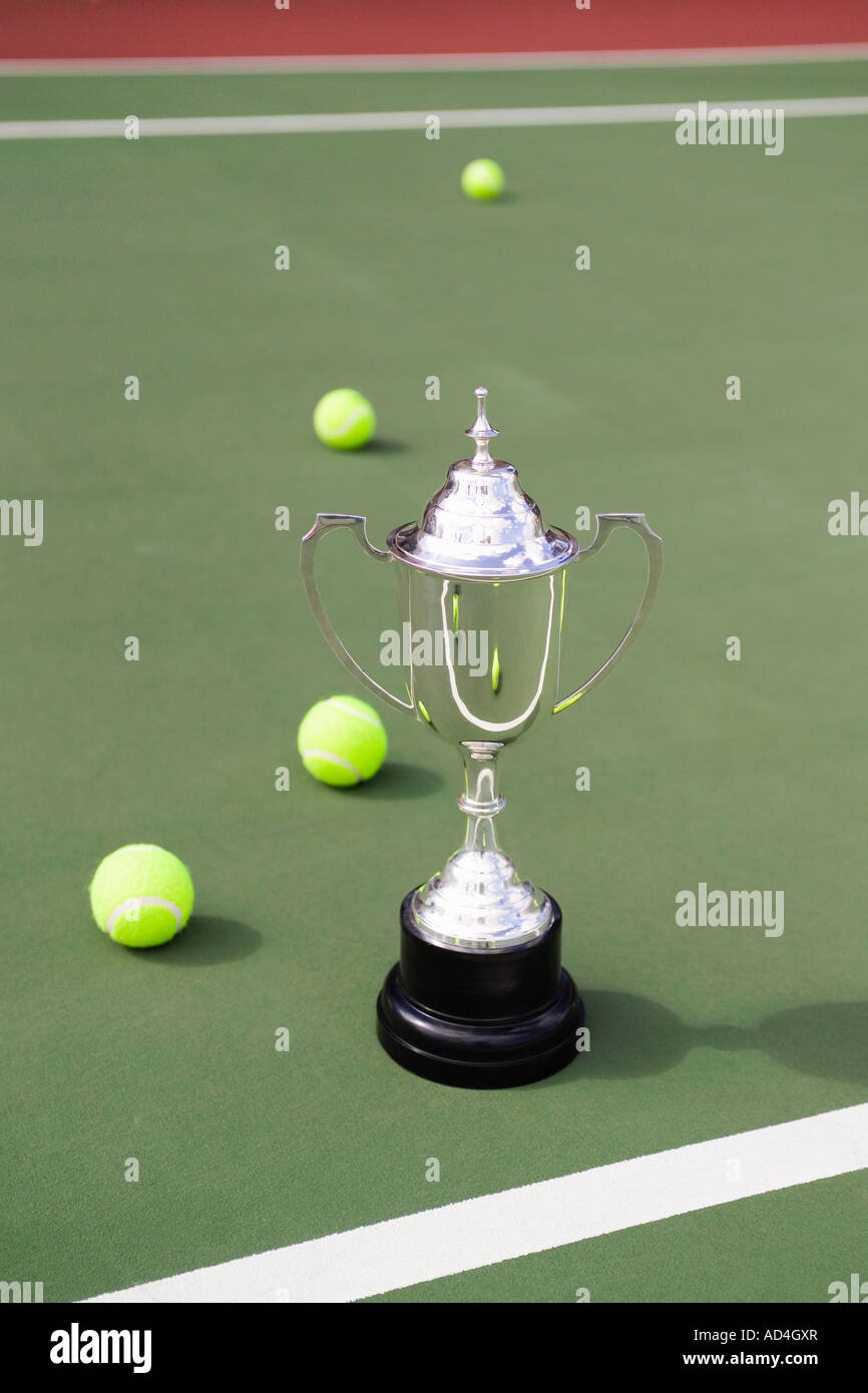 Silver ball trophy hi-res stock photography and images - Alamy