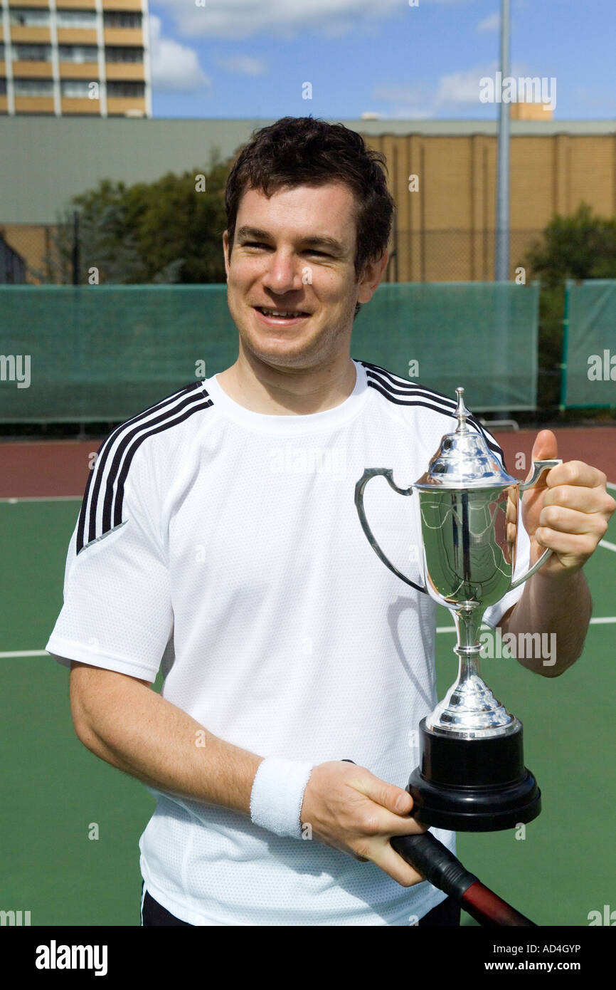 Tennis trophy hi-res stock photography and images - Alamy