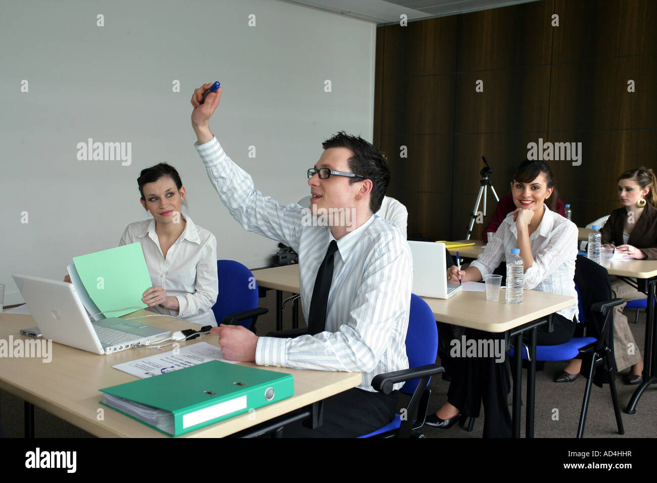 Professionals attending a trade training course Stock Photo - Alamy
